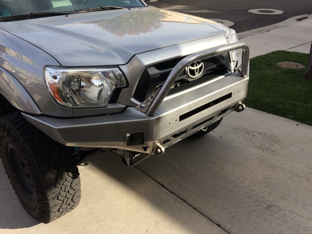 2012-2015 Toyota Tacoma Front Bumper – At The Helm Fabrication