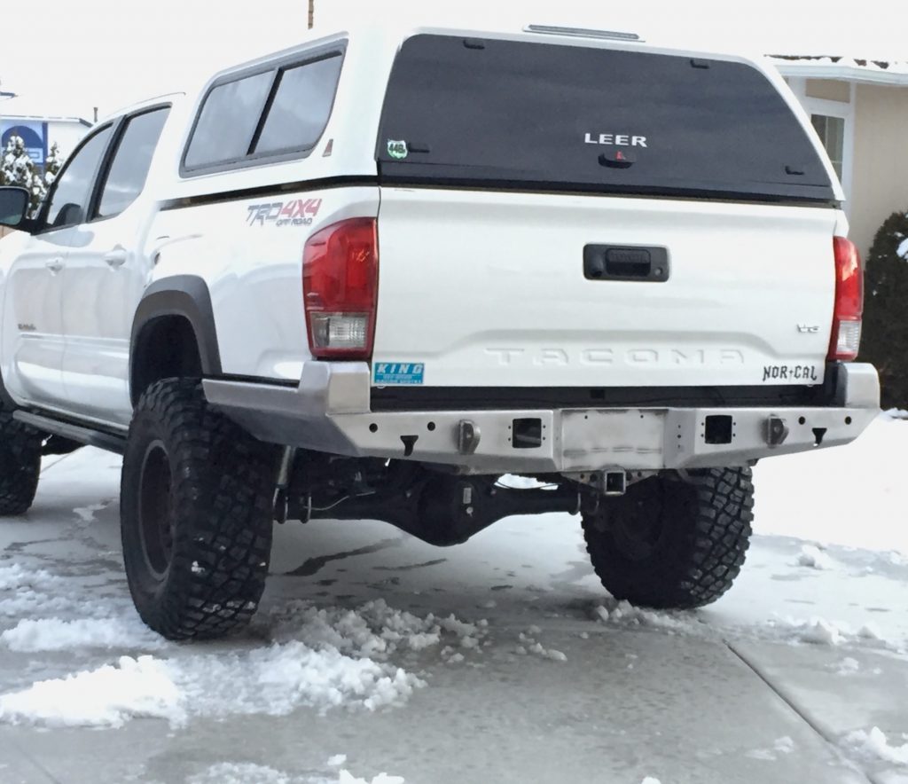 2016-2023 Toyota Tacoma High Clearance Rear Bumper – At The Helm ...